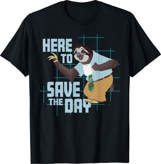 Disney Zootopia 2 Flash Sloth Here to Save the Day Funny T-Shirt