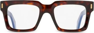 Cutler and Gross unisex, Accessoires, Brun, Taille: 50 MM Lunettes &agrave; monture carr&eacute;e