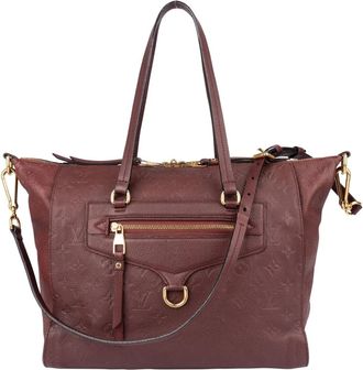 Louis Vuitton Crossbody Bags - Louis Vuitton Burgundy Monogram Empreinte Leather - Gr. unisize - in Braun - f&uuml;r Damen