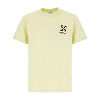 Off-white Arrow Logo T-Shirt - - Tops - Herren - Gr&uuml;n - S