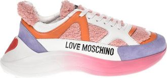 Love Moschino Damen Ja15196g0fjo560a36 Sneaker, Rosa, 36 EU