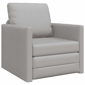 Generic Schlafsofa, Stoff Schlanker, Langlebiger Samt-Innenraum, Umwandelbarer Couch, Modernes Schlafsofa, Kompaktes Lounge, Vielseitiger Wohnraum (Wolkengrau