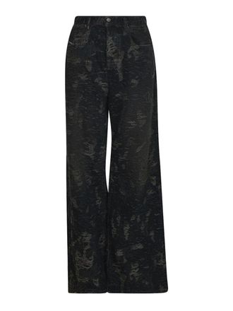 Diesel Jean Droit - Bleu