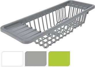 Koopman 24x Geschirr Abtropfkorb 45x16cm Gro&szlig;packung K&uuml;che Sp&uuml;le Teller