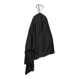 Jacquemus Femme, Robes, Noir, Taille: 34 FR Robe Asym&eacute;trique Pliss&eacute;e