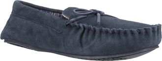 Hush Puppies Clyde Wildleder Herren Navy Hausschuhe