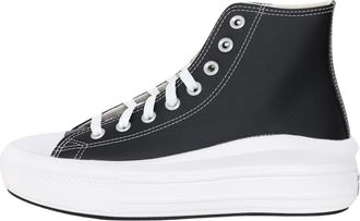 Converse A04294C Chuck Taylor All Star Move Platform FOUNDATIONAL Leather Damen Black/White/White EU 36.5
