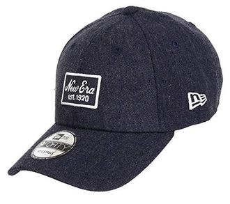 New Era 9forty Adjustable Cap Heather Script Heaven/White - One-Size