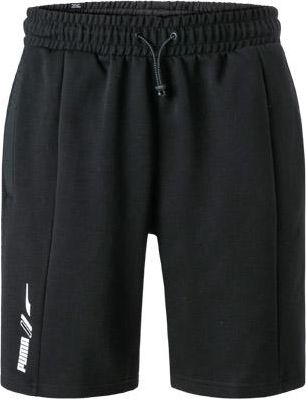 Puma Herren Sweatshorts schwarz Baumwolle