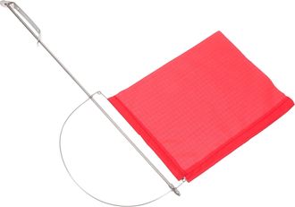 Yardwe Outdoor Rote Windrichtungsfahne Wetterfeste Hängende Windsack Für Yacht Langlebige Windfeste Stofffahne Als Maritimer Windanzeiger Für Boot Und Außend