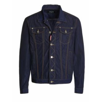 Dsquared2 Herren, Jacken, Blau, LGr&ouml;&szlig;e