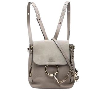 Chlo&eacute; Pre-owned Faye Rucksack - - Pre-owned - Damen - Grau - ONE SIZE