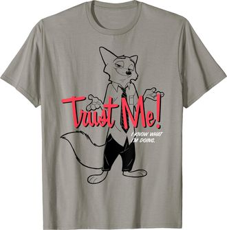 Disney Zootopia Nick Wilde Trust Me I know What Im Doing T-Shirt