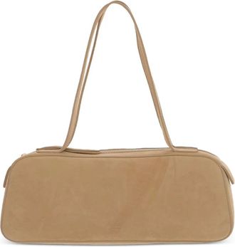 Khaite sac porté épaule Simona en daim - Tons neutres