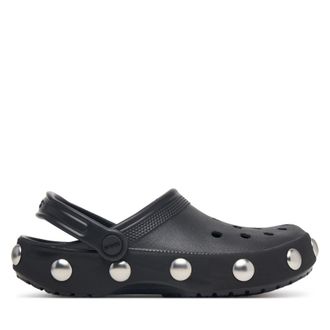 Crocs Pantoletten Crocs Classic Big Studded Clog 214236 Schwarz
