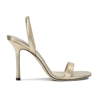 Jimmy Choo London Jenn 100 Sandale - - Shoes - Damen - Gelb - 38 1/2 EU