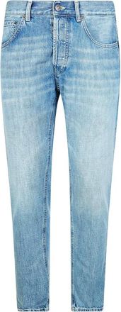 Dondup Homme, Jeans, Bleu, Taille: W35 Dian Carrot Slim Jeans