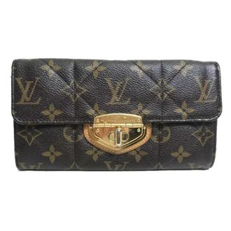Louis Vuitton Pre-owned Stoff portemonnaies - - Pre-owned - Damen - Braun - ONE SIZE