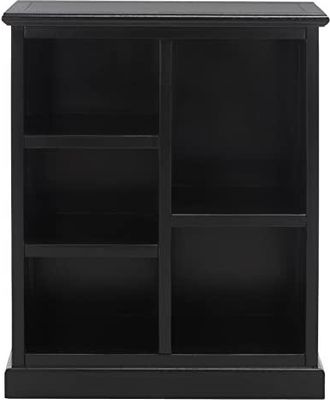 Safavieh Modern B&uuml;cherregal mit 5 Regale, Schwarz, 28 x 64 x 76.2
