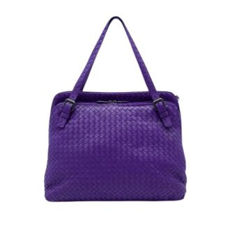 Bottega Veneta Pre-owned Gewebte Ledertasche - - Pre-owned - Damen - Lila - ONE SIZE