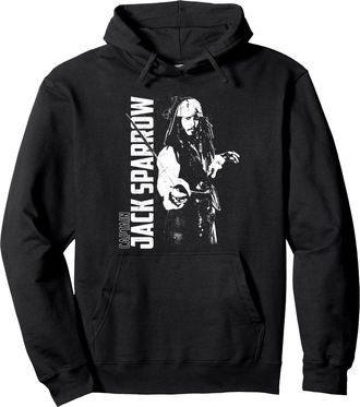 Disney Pirates of the Caribbean Captain Jack Sparrow Poster Pullover Hoodie