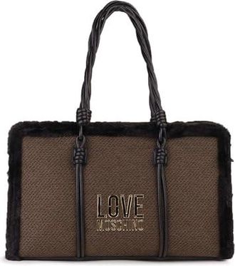 Moschino Sac femme Love main/&eacute;paule noir B26MO132 JC4386PP0NKH100A Taille du sac: Grand