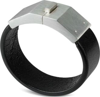 Parts Of Four Box Lock Armband - Silber