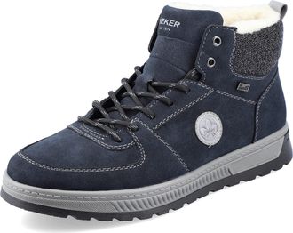 Rieker Herren 37033 Mode-Stiefel, blau, 40 EU
