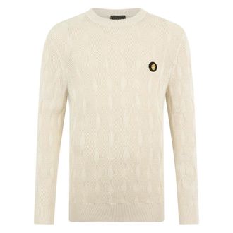 Billionaire Boys Club Herren, Strickwaren, Beige, LGr&ouml;&szlig;e