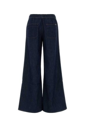 7 For All Mankind Womens Blue Stretch Denim Utility Jeans Blu