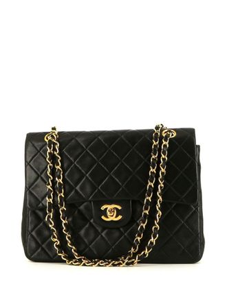 Chanel sac port&eacute; &eacute;paule Timeless (1991) - Noir