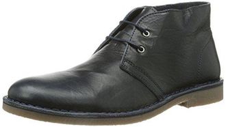 Selected SELECTED Sel Leon Leather C, bottine désert homme - Bleu - Blau (Navy Blazer), 42 EU (8 Homme UK) EU