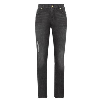 Billionaire Boys Club Homme, Jeans, Noir, Taille: W40 Super Straight Cut Double B