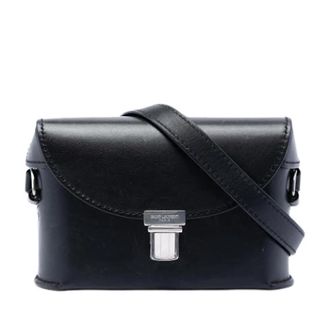 Saint Laurent Pre-owned Leder Umh&auml;ngetasche - - Pre-owned - Damen - Schwarzk - ONE SIZE
