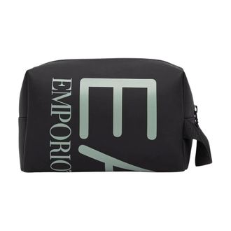 Emporio Armani Trousse de toilette avec logo oversize - unisex - Sacs - Noir - Taille: ONE Size