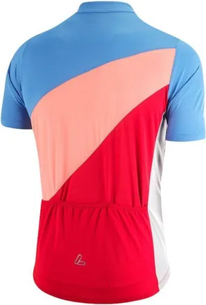 LOEFFLER T-Shirt Fahrrad-Shirt Bike Jersey Lefty (Full-Zip, 3 R&uuml;ckentaschen)