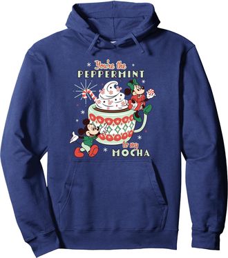Disney Mickey & Minnie The Peppermint to My Mocha Holiday Pullover Hoodie