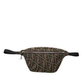 Fendi Pre-owned Vintage Canvas Belt Bag - - Pre-owned - Damen - Beige - ONE SIZE