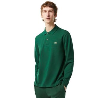 Lacoste Homme, Tops, Vert, Taille: S Polo Homme Manches Longues