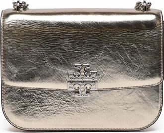 Tory Burch Femme, Sacs, Jaune, Taille: ONE Size Britten Metallic Adjustable