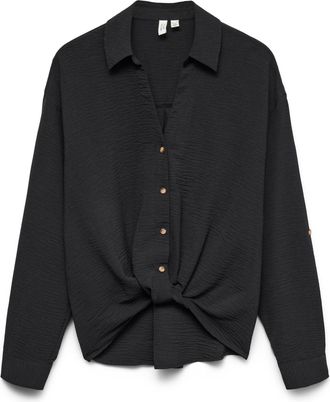Vero Moda Vmizzy Ls Detail Shirt WVN Btq Ga
