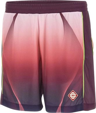 Casablanca Homme, Shorts, Rose, Taille: S Short de Football Imprim&eacute;