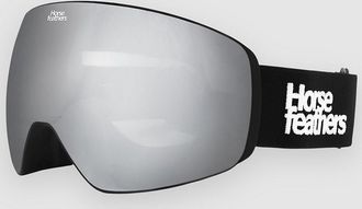 Horsefeathers Scout Black Goggle mirror silver