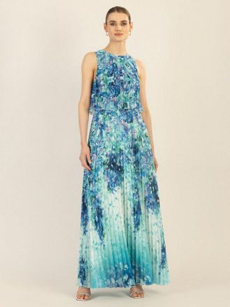 Apart Abendkleid mit allover Blumendruck