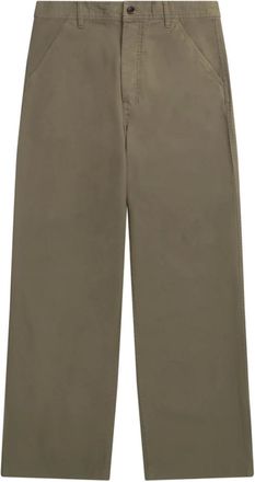 Norse Projects Homme, Pantalons, Vert, Taille: M Kvitfjell Relaxed Cotton Twill Pant