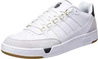 K-Swiss Pro Set de baskets pour homme, blanc/noir, caoutchouc, 39,5 EU