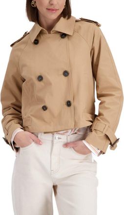Monari Kurzjacke natur,Casual,Polyester,Unifarben,Reverskragen,Lang,Gerade