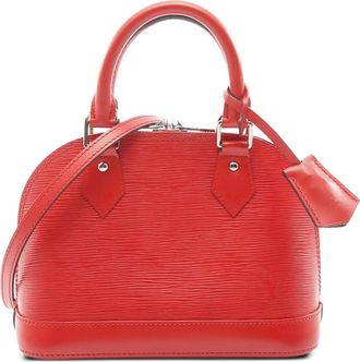 Louis Vuitton 2014 Alma BB Satchel-Tasche - Rot