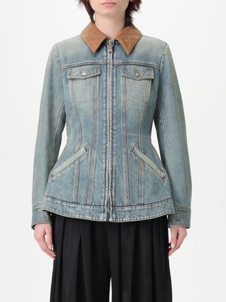 Alexander McQueen Veste MCQUEEN Femme couleur Indigo