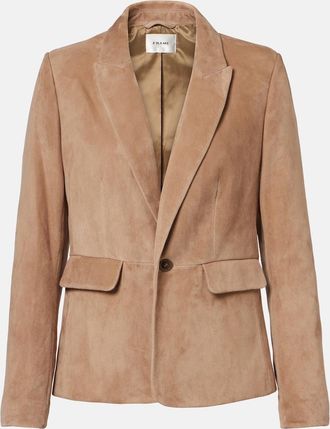 Frame Denim Blazer en daim